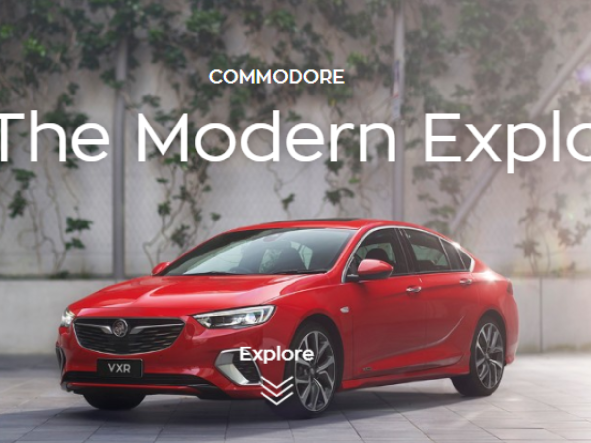 Commodore dumped along with 42 year history - Australian Manufacturing ...