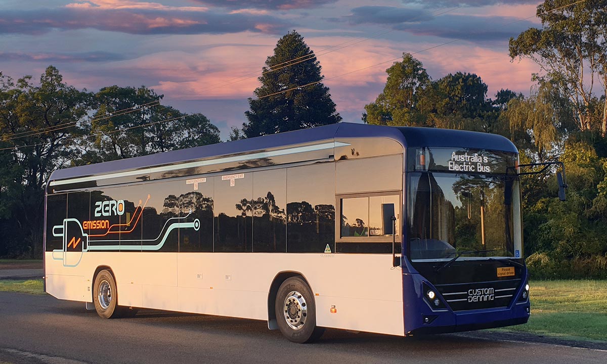 $70 million electric bus order for Custom Denning - Australian ...