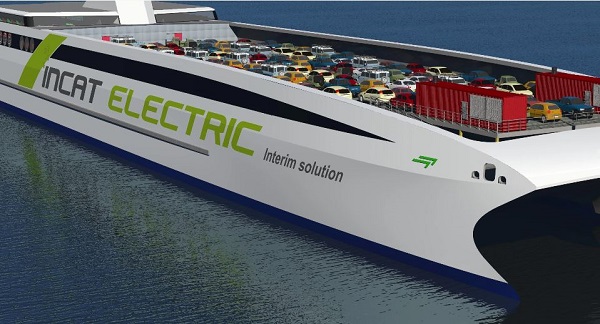 Incat sells first electric passenger and vehicle ferry - Australian ...